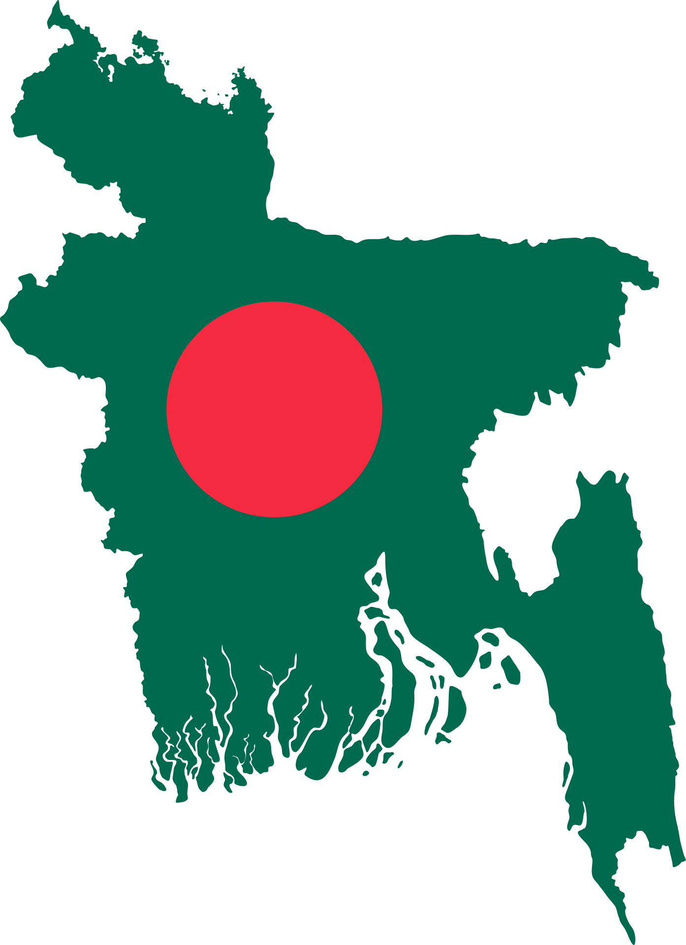 বাংলাদেশের মানচিত্র - জেলা অনুযায়ী Bangladesh Map PDF - Click Info BD
